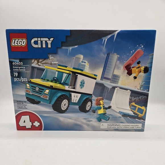 Lego | Toys | Lego City Emergency Ambulance | Poshmark